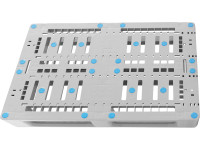 Паллет 1200х800х150 перфорированный, код: 32141